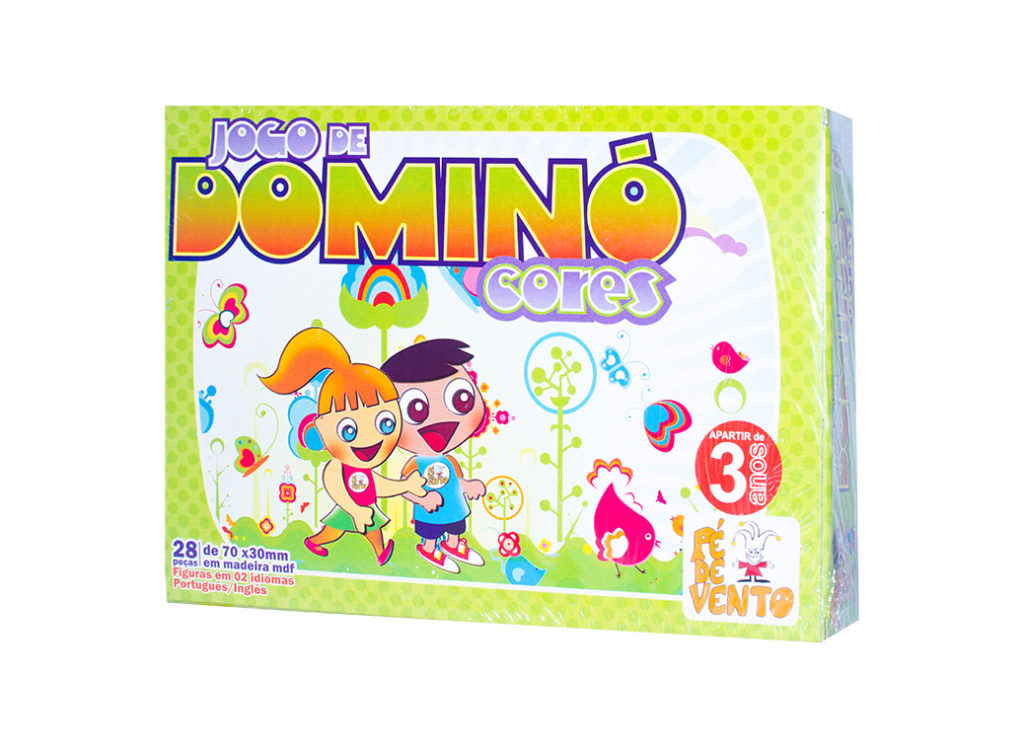 Jogo de Dominó Cores – Unijet